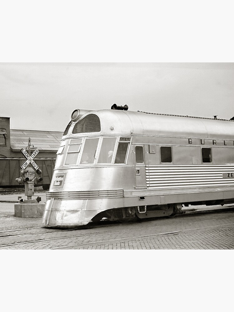 "Zephyr Streamlined Train, 1939. Vintage Photo" Poster for Sale by ...