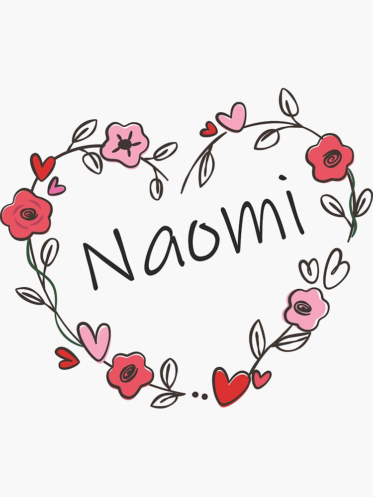 "Naomi" Sticker for Sale by oleo79 | Redbubble