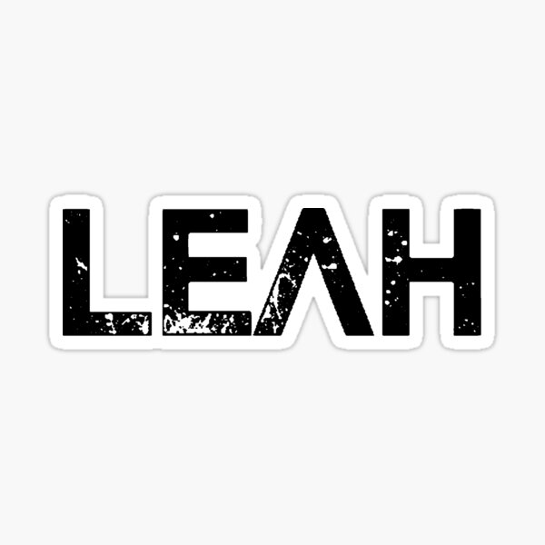 "Leah" Sticker for Sale by Shalomjoy | Redbubble