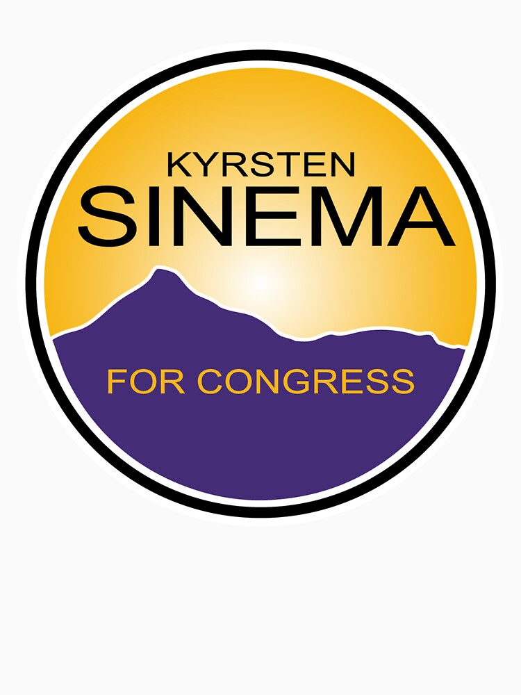 "Kyrsten Sinema for Congress" T-shirt for Sale by wtafro | Redbubble ...