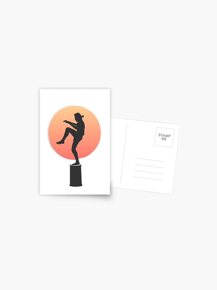 "Karate Kid" Postcard for Sale by Lateral-Art | Redbubble