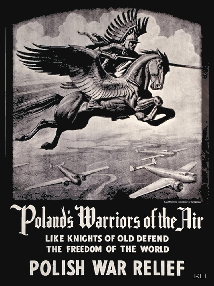 "Poland's Warriors of the Air - Polish Propaganda " Essential T-Shirt ...