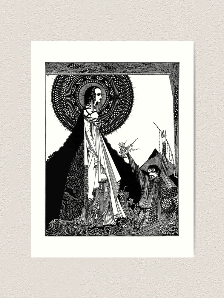 "Ligeia: Harry Clarke: Edgar Allan Poe" Art Print by grandma01 | Redbubble