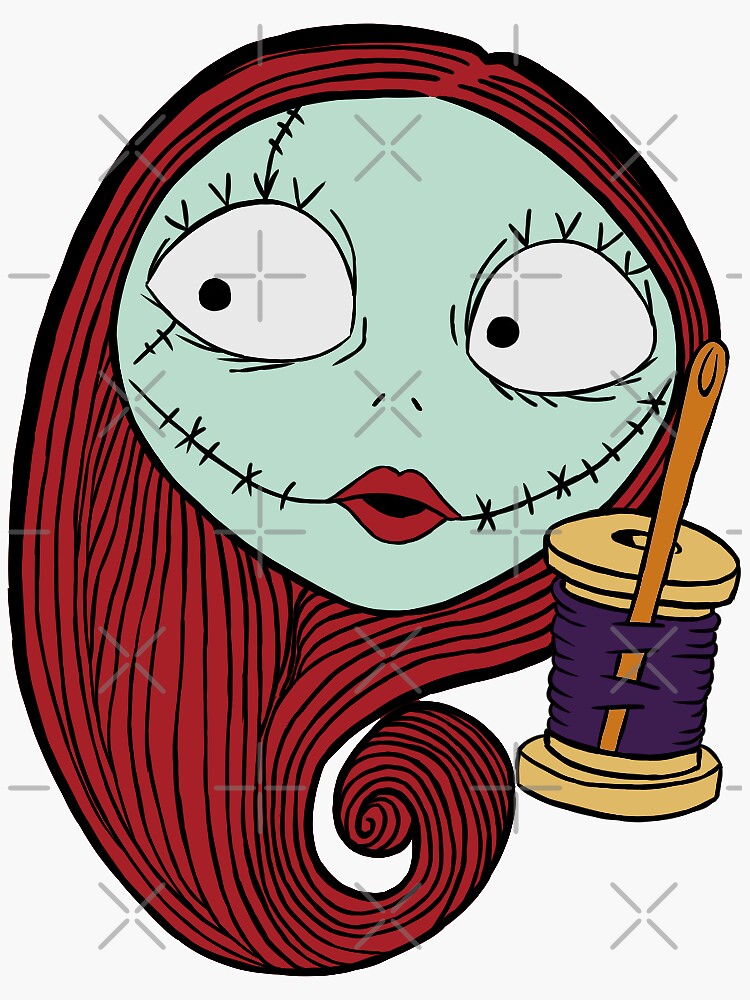 "Sally" Sticker for Sale by LonelyBunny | Redbubble