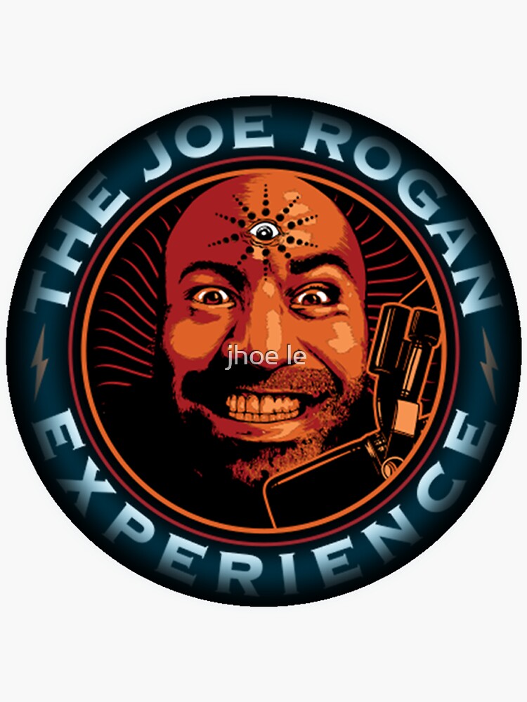 "Joe Rogan Experience-podcast" Sticker for Sale by madinson | Redbubble