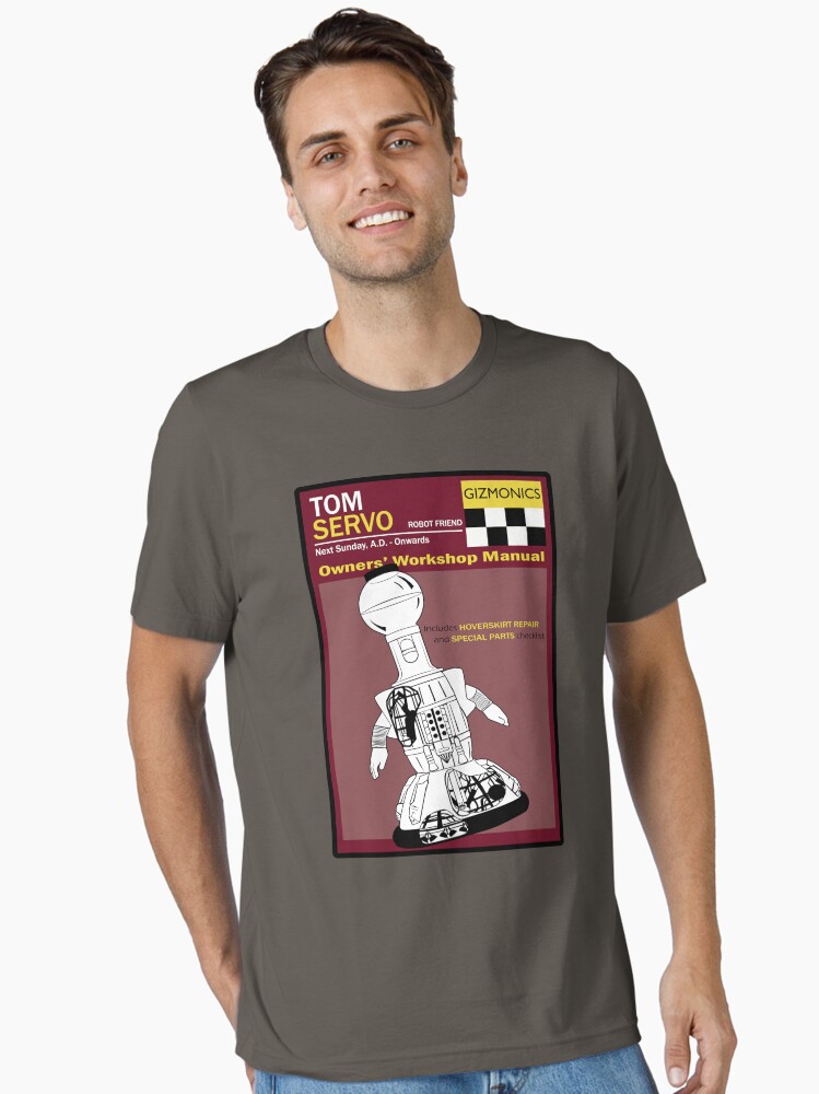 "Servo Workshop Manual" Essential T-Shirt for Sale by EpcotServo ...