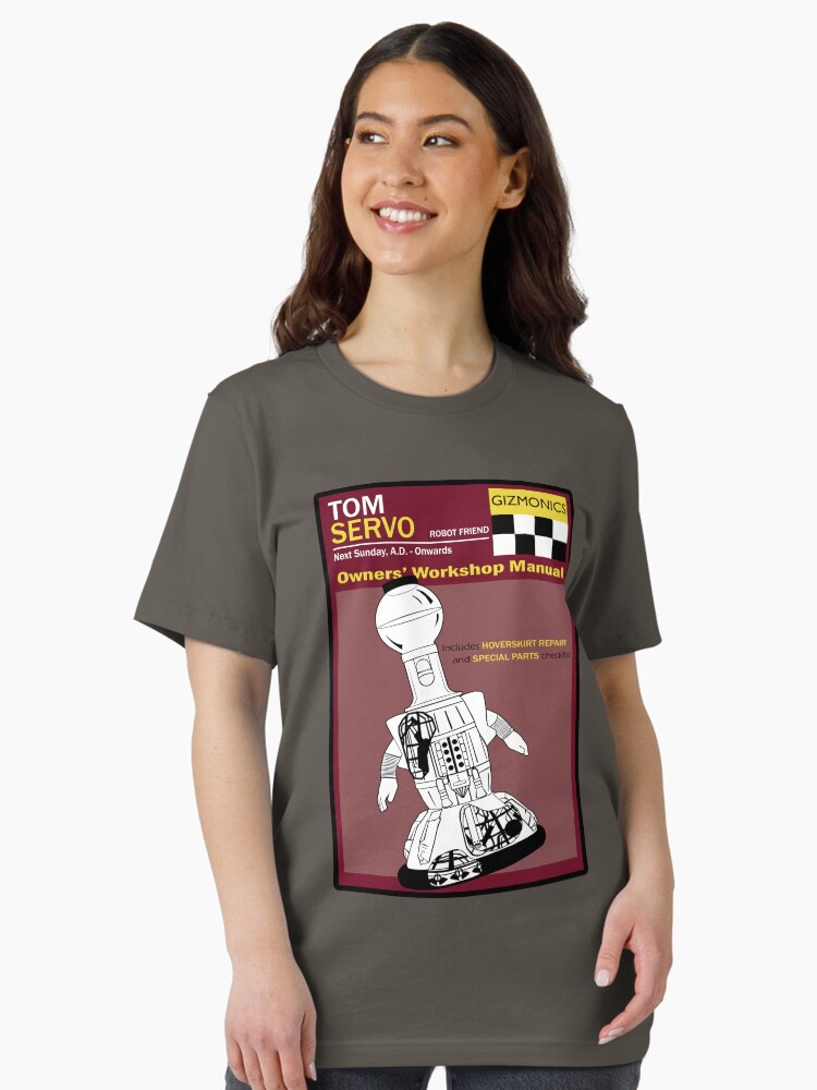 "Servo Workshop Manual" Essential T-Shirt for Sale by EpcotServo ...