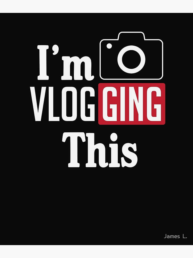 "Funny Vlogging This Vlogger Videographer Social Media Influencer ...