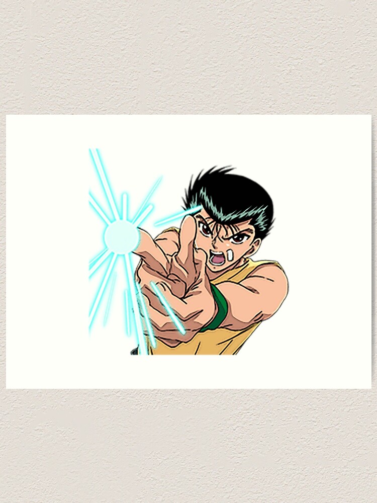 "Yu Yu Hakusho Yusuke Urameshi" Art Print by howardstein3rd | Redbubble