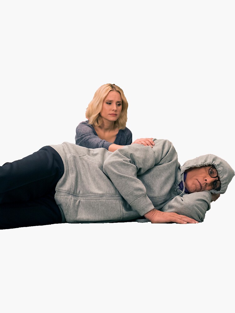 "Eleanor Shellstrop and Michael " Sticker for Sale by samantha1108 ...