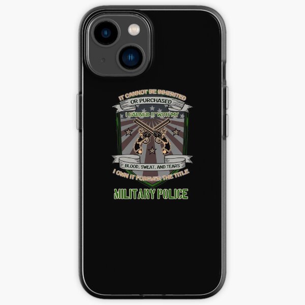 "I forever own the title military police" iPhone Case for Sale by DBA ...