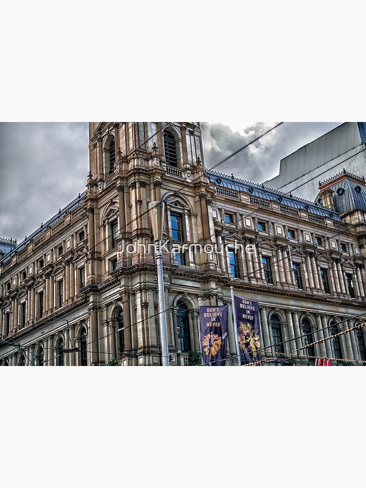 "Victorian Melbourne GPO" Sticker for Sale by JohnKarmouche | Redbubble