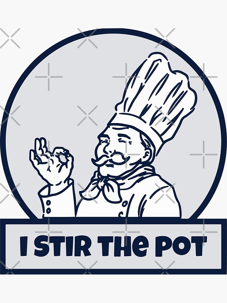 "I Stir The Pot Instigator" Sticker for Sale by wrestletoys | Redbubble