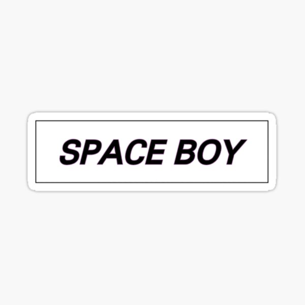 "SPACE BOY" Sticker by ravs143 | Redbubble