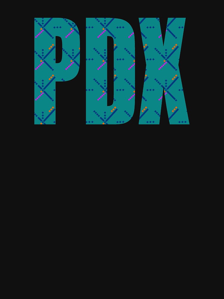 "PDX Portland Airport Carpet Oregon" Essential T-Shirt for Sale by ...