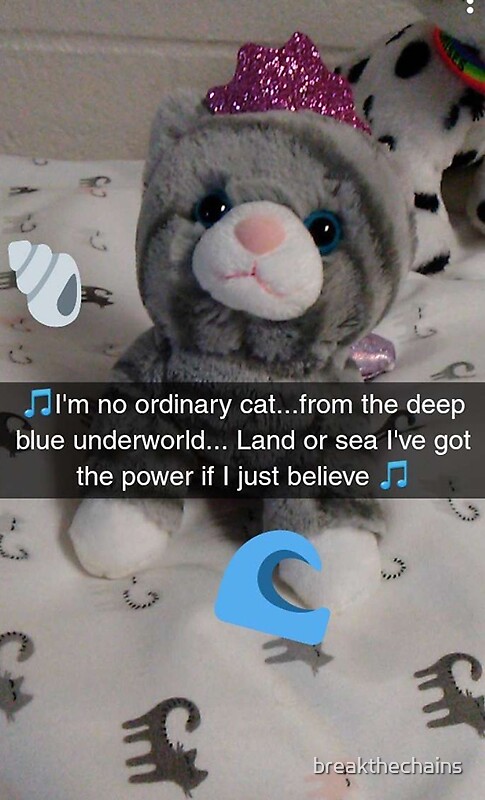 "MerKitty" by breakthechains | Redbubble