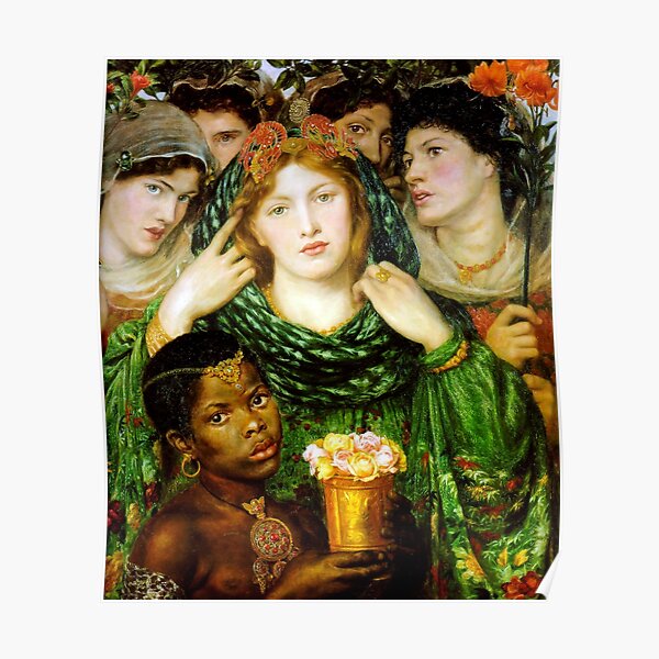 "The Beloved - Dante Gabriel Rossetti " Poster by forgottenbeauty ...