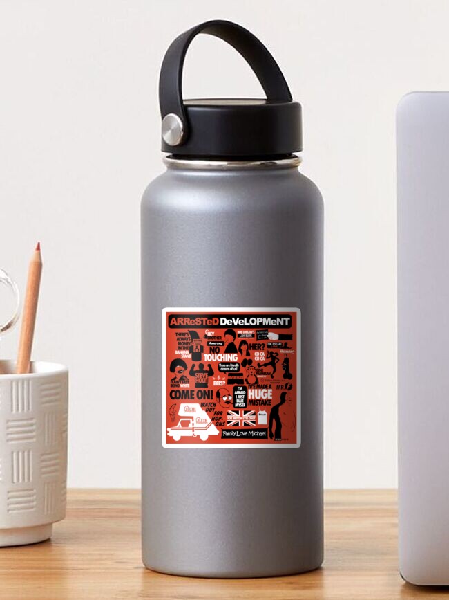 "Arrested Development" Sticker for Sale by rippingthrash | Redbubble