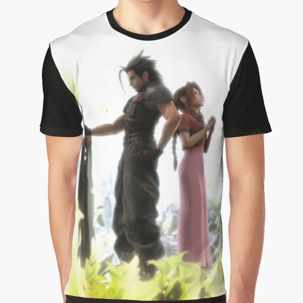 "Zack Fair and Aerith Gainsborough Final Fantasy Advent Children" T ...