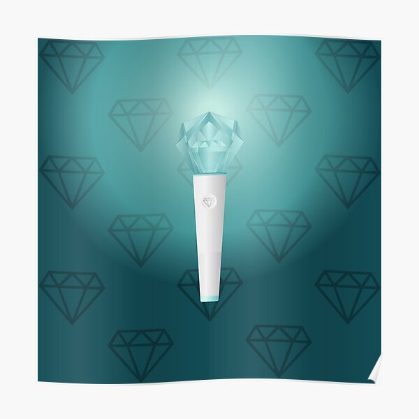 "KPOP, Shinee Lightstick, Shating Star, Shawol Fandom" Poster by leixa ...