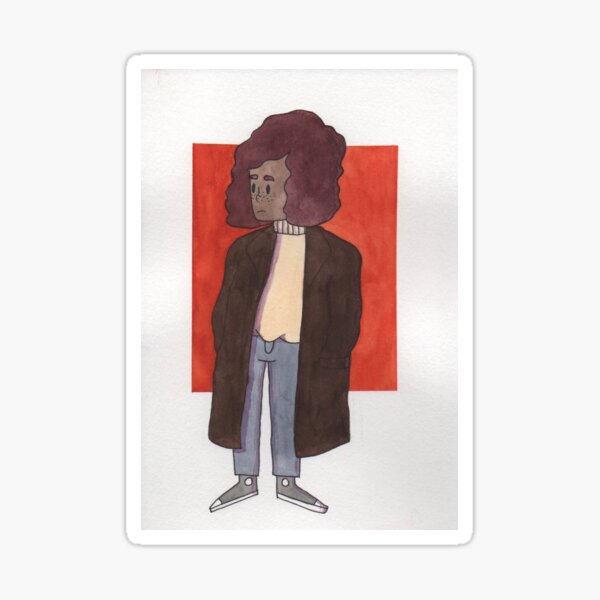 "Fall Part one" Sticker for Sale by bryantillustr | Redbubble