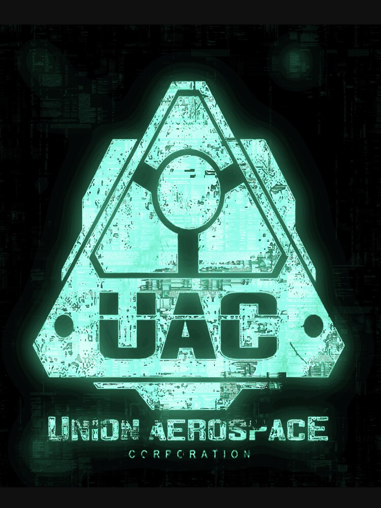 "Doom - UAC - Union Aerospace Corporation" T-shirt for Sale by ...