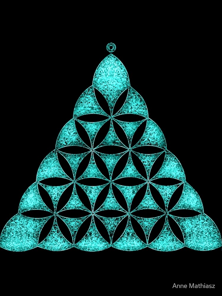 "Flower Of Life, Sacred Geometry, Crop Circle, Triangle" Scarf for Sale ...