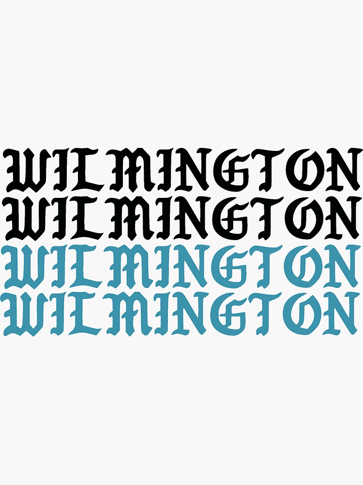 "UNCW- Wilmington" Sticker for Sale by Mads1999 | Redbubble