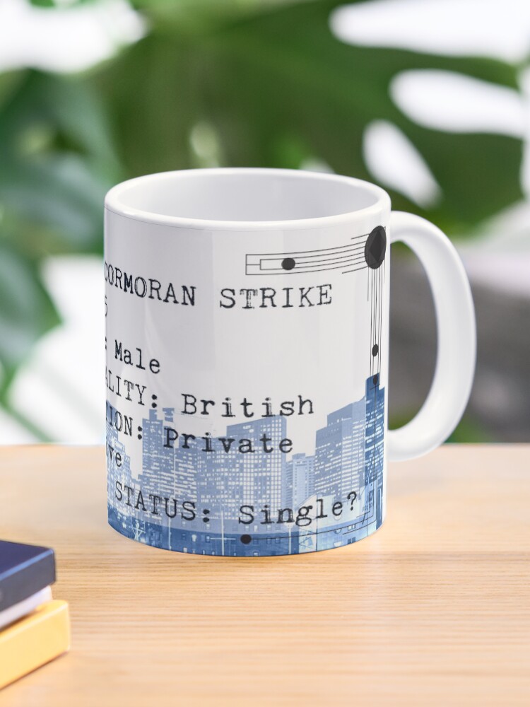 "Cormoran Strike Detective" Coffee Mug for Sale by lluviayui | Redbubble