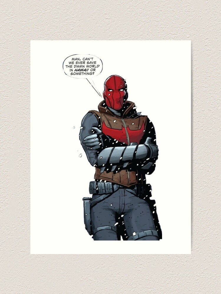 "Cold Red Hood" Art Print for Sale by RavenWhisperer | Redbubble