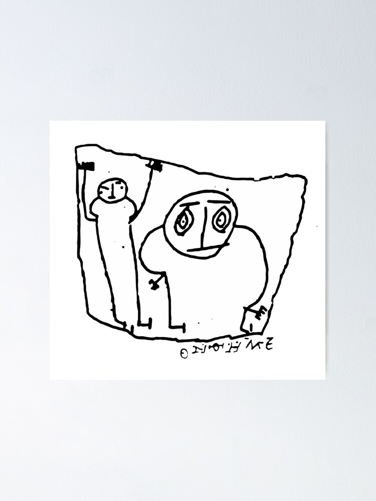 "onfim" Poster for Sale by PeachHeads | Redbubble