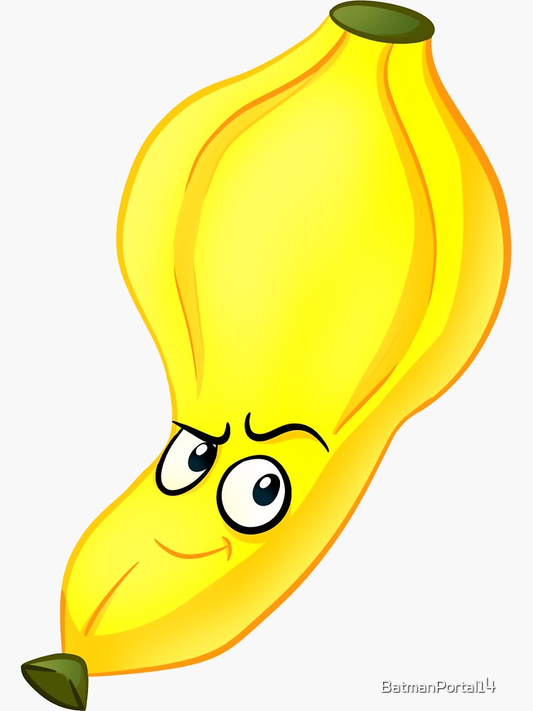 "Brainana" Sticker by BatmanPortal14 | Redbubble