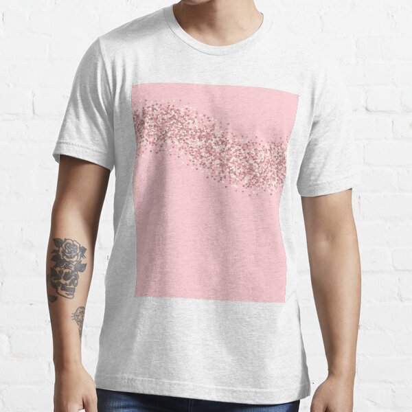 "Blush Pink Glitter" T-shirt for Sale by newburyboutique | Redbubble ...
