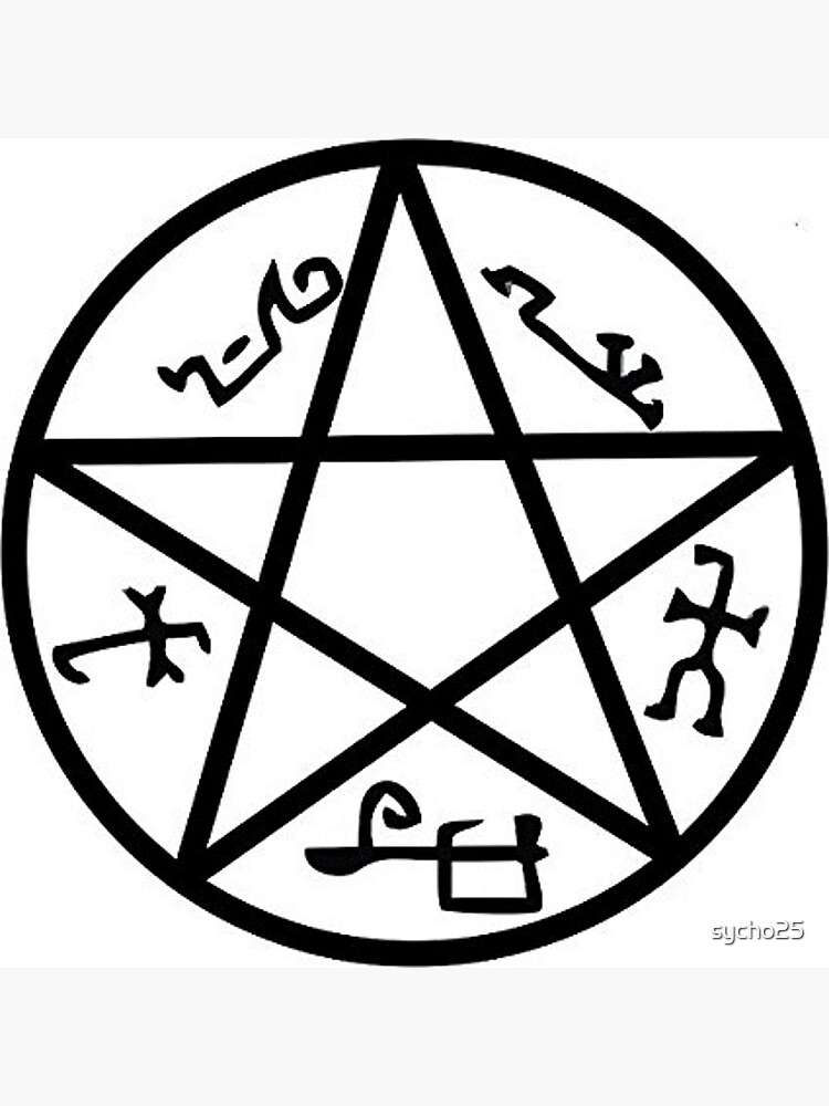 "Demon Trap" Poster for Sale by sycho25 | Redbubble