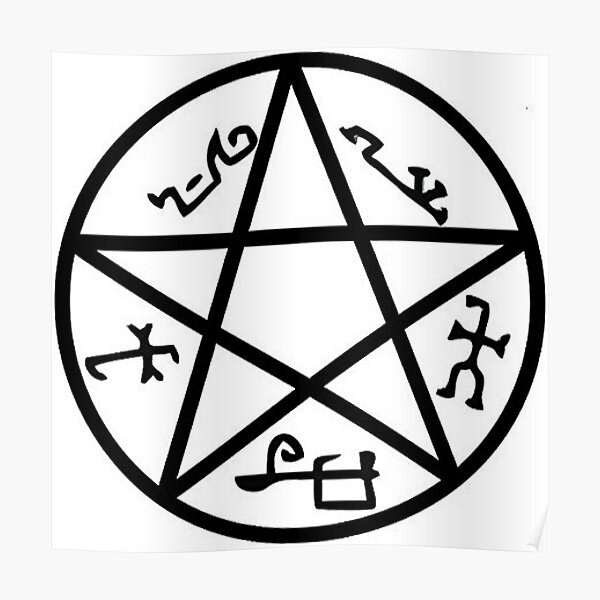 "Demon Trap" Poster for Sale by sycho25 | Redbubble