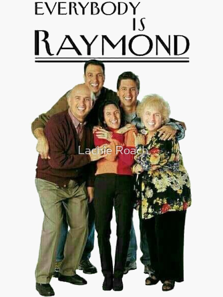 "Everybody is Raymond" Sticker for Sale by DNASurfboards | Redbubble