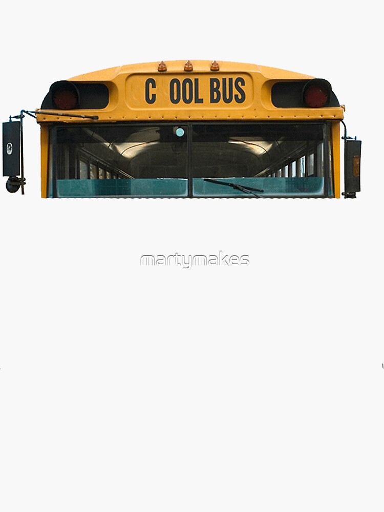 "cool bus" Sticker for Sale by MaryFinnPhotos | Redbubble