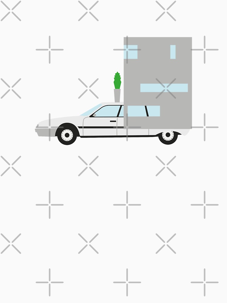 "DriveTribe Cartoon Motorhome Leaning Tower" T-shirt for Sale by ...