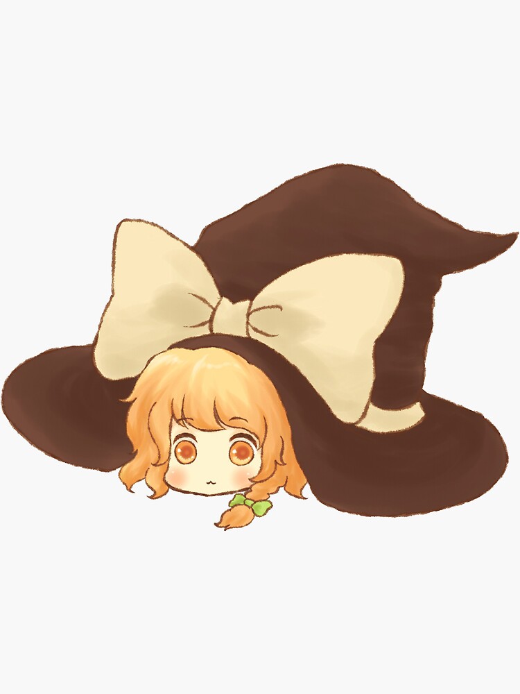 "Small Marisa" Sticker for Sale by mikotossu | Redbubble