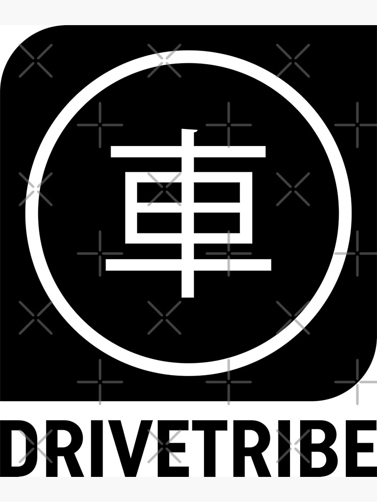 "DriveTribe Japanese Symbol " Poster by drivetribe | Redbubble