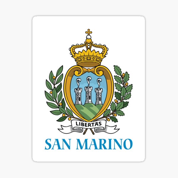 San Marino Stickers | Redbubble