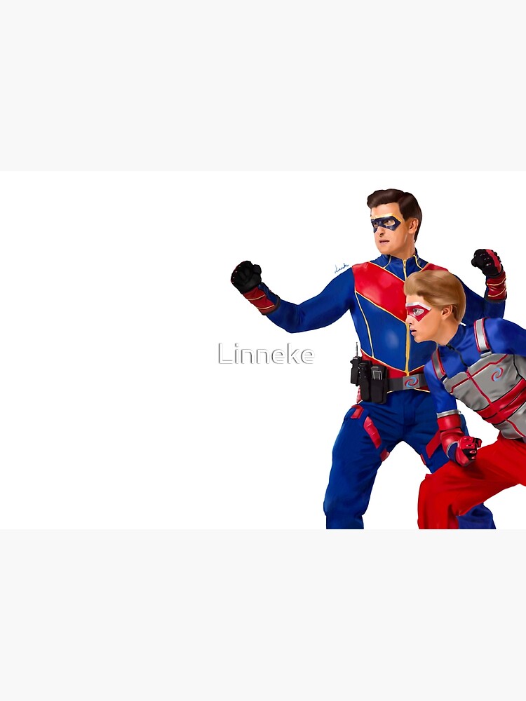 Carnet cartonné « Kid Danger et Captain Man Heroic Full Sketch », par ...