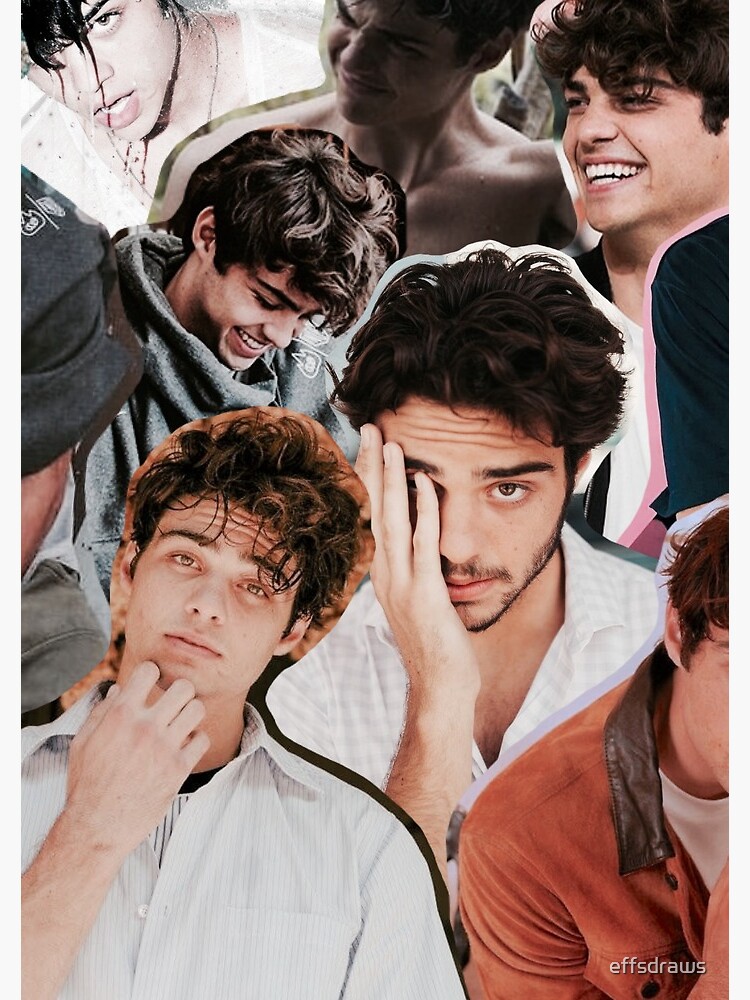 "Noah Centineo Collage" Spiral Notebook for Sale by effsdraws | Redbubble