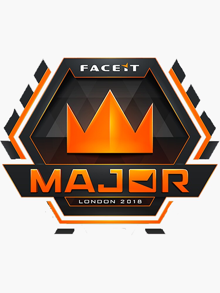 "FACEIT London 2018 CSGO Major Championship T-Shirt Design" Sticker for ...