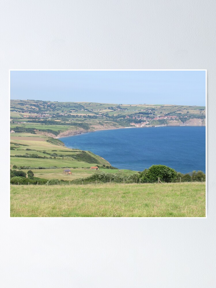 "Ravenscar coast East Yorkshire" Poster for Sale by Catherine48 | Redbubble