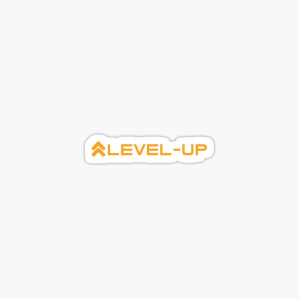 Level Up Stickers | Redbubble