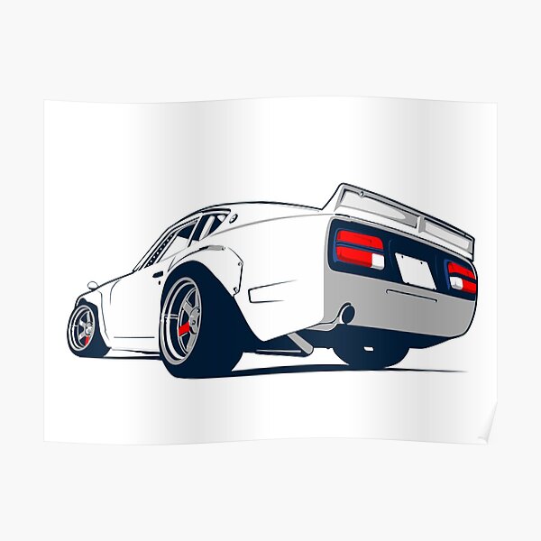 Datsun 240z Wall Art | Redbubble