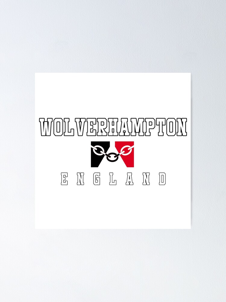 "Wolverhampton - Black Country Flag" Poster for Sale by danbadgeruk ...