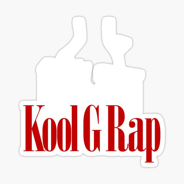 "Kool G Rap Roots of Evil Logo Red" Sticker for Sale by EbtsOby | Redbubble