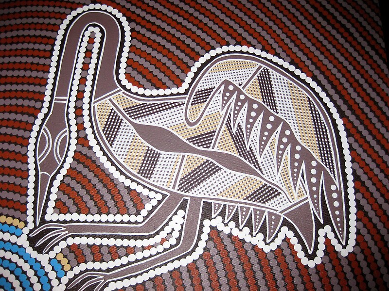 "Brolga 3 by Australian Aboriginal Artist David Williams" by ...